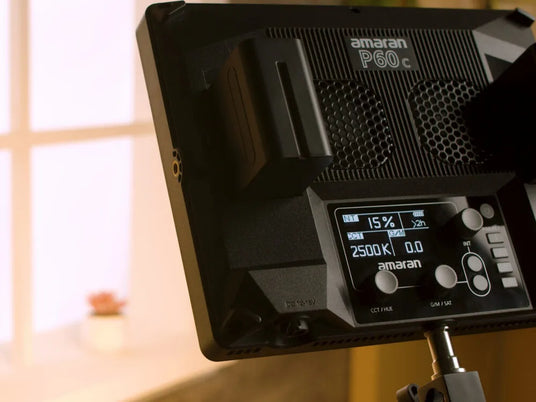 APUTURE AMARAN P60C RGBWW PANEL LED (ประกันศูนย์) - Camera Maker