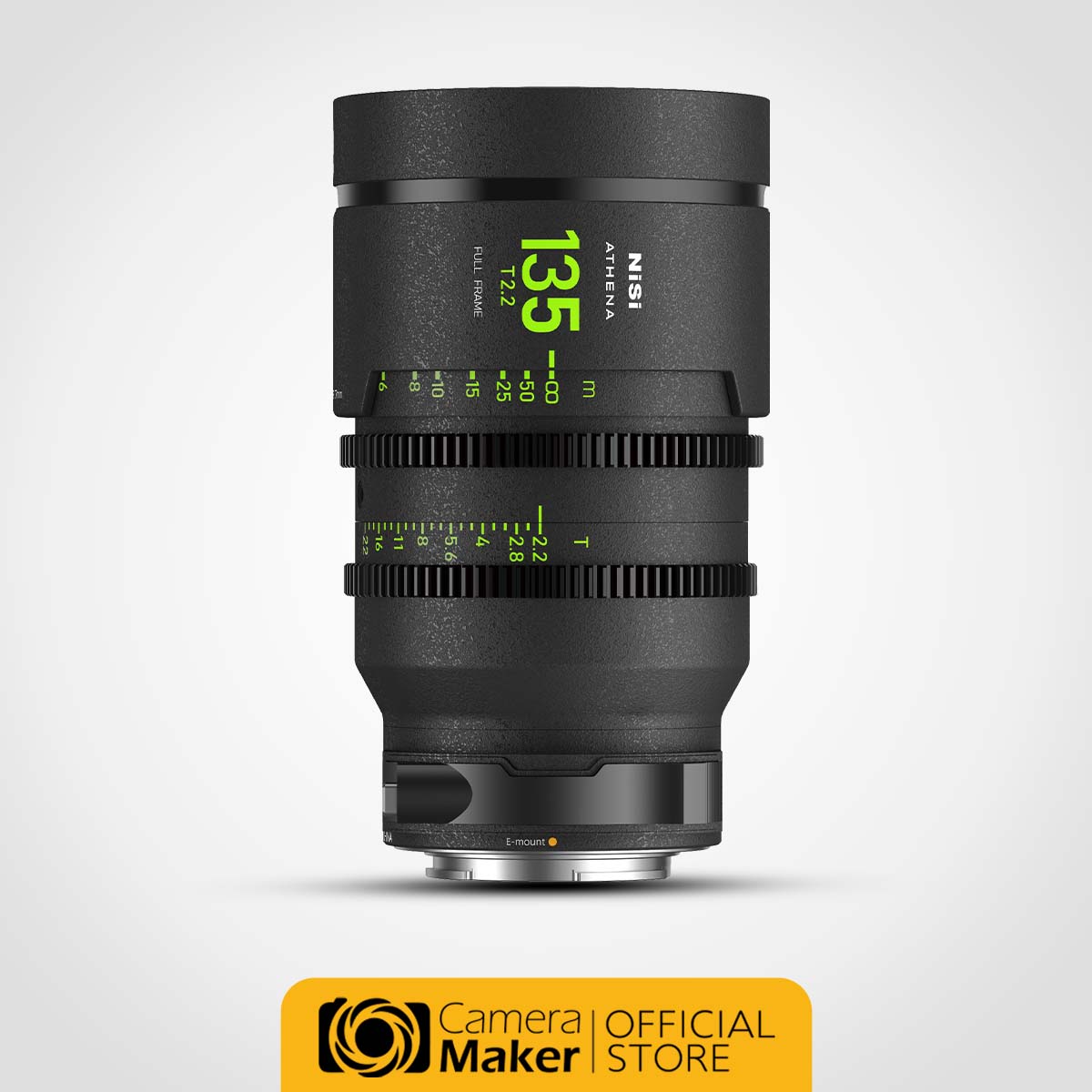 NISI ATHENA CINEMA LENS 135MM T2.2 (ประกันศูนย์) - Camera Maker