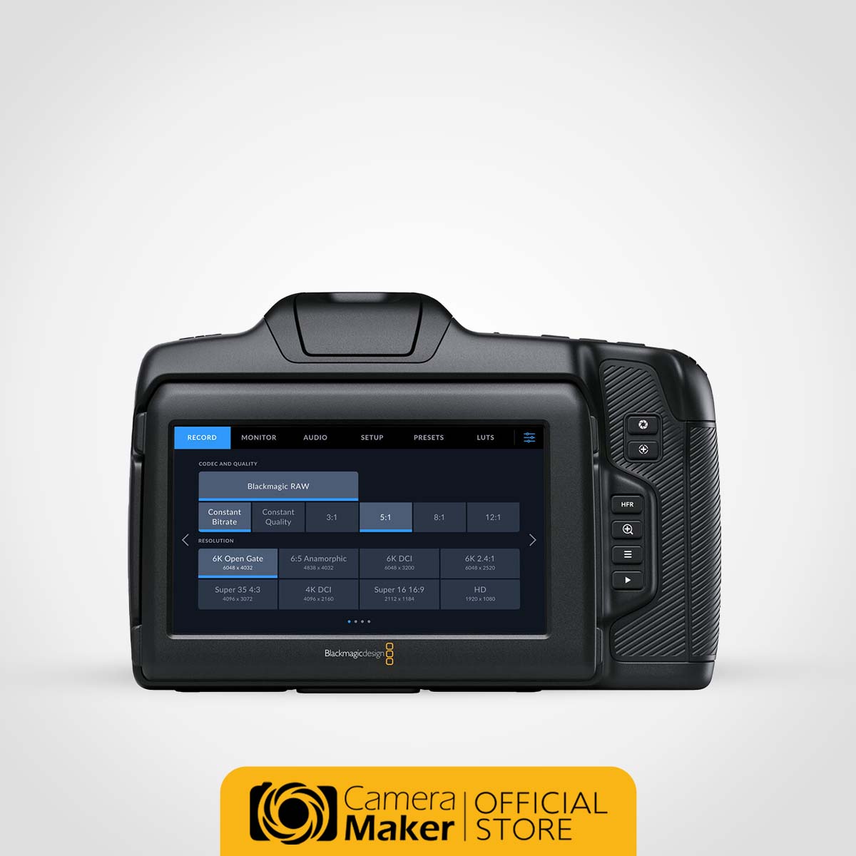 BLACKMAGIC CINEMA CAMERA 6K - Camera Maker